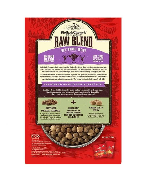 Free Range Raw Blend Kibble - Velocity International