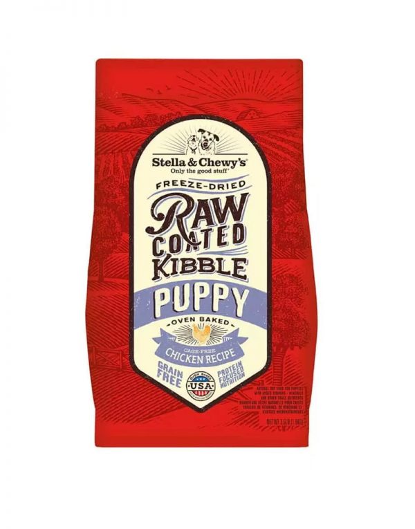 Cage-free Chicken Raw Coated Kibble for Puppies - Velocity International