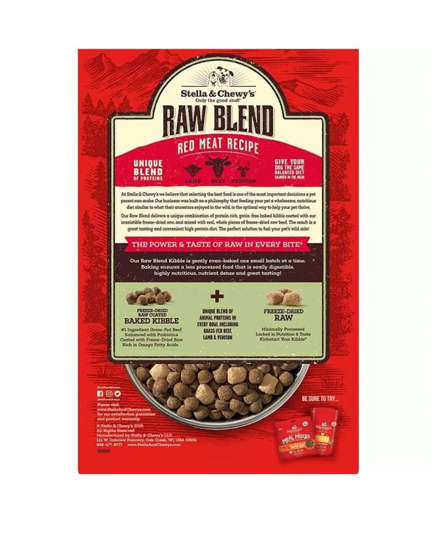 Red Meat Raw Blend Kibble - Velocity International